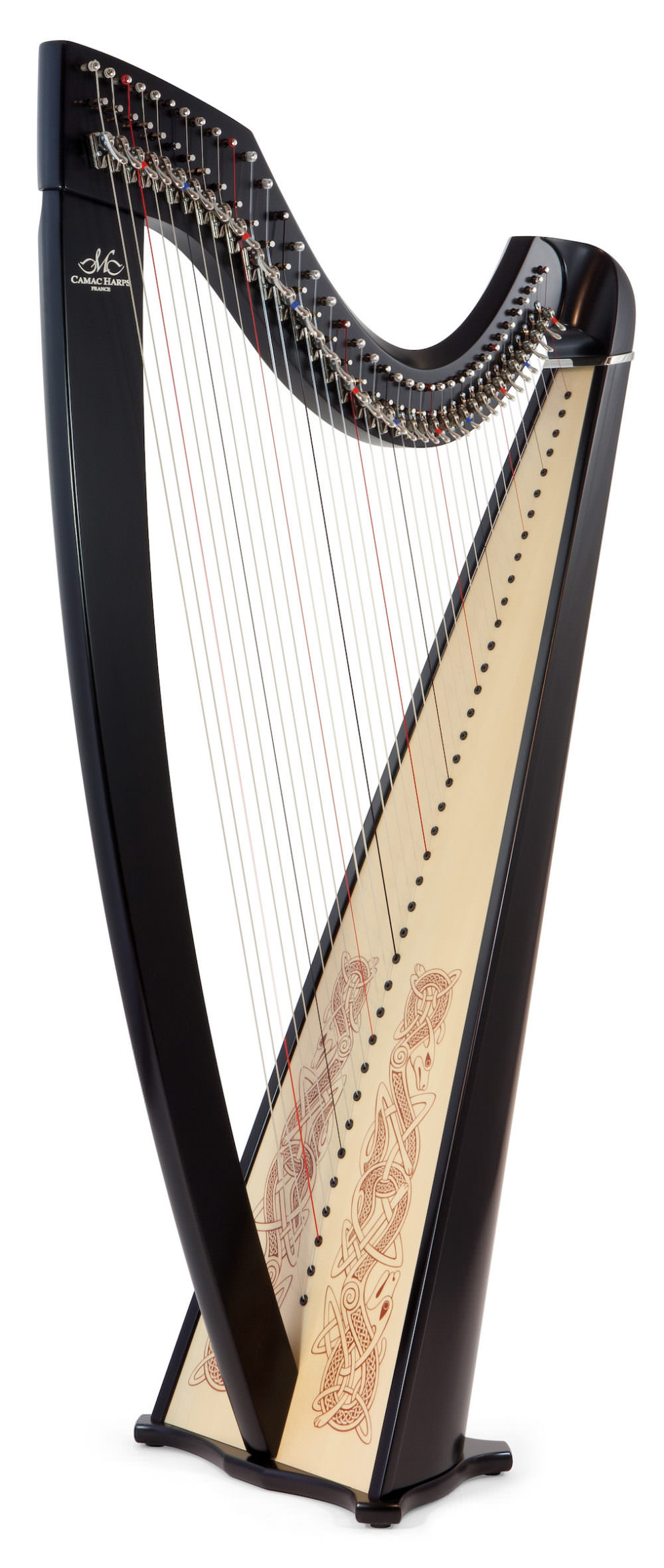 Classical / Celtic Isolde - Klasična/ Keltska harfa sa kukicama - Camac ...